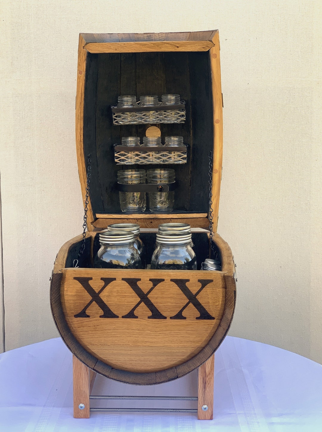 Barrel Mini Bar-moonshine Theme - Etsy