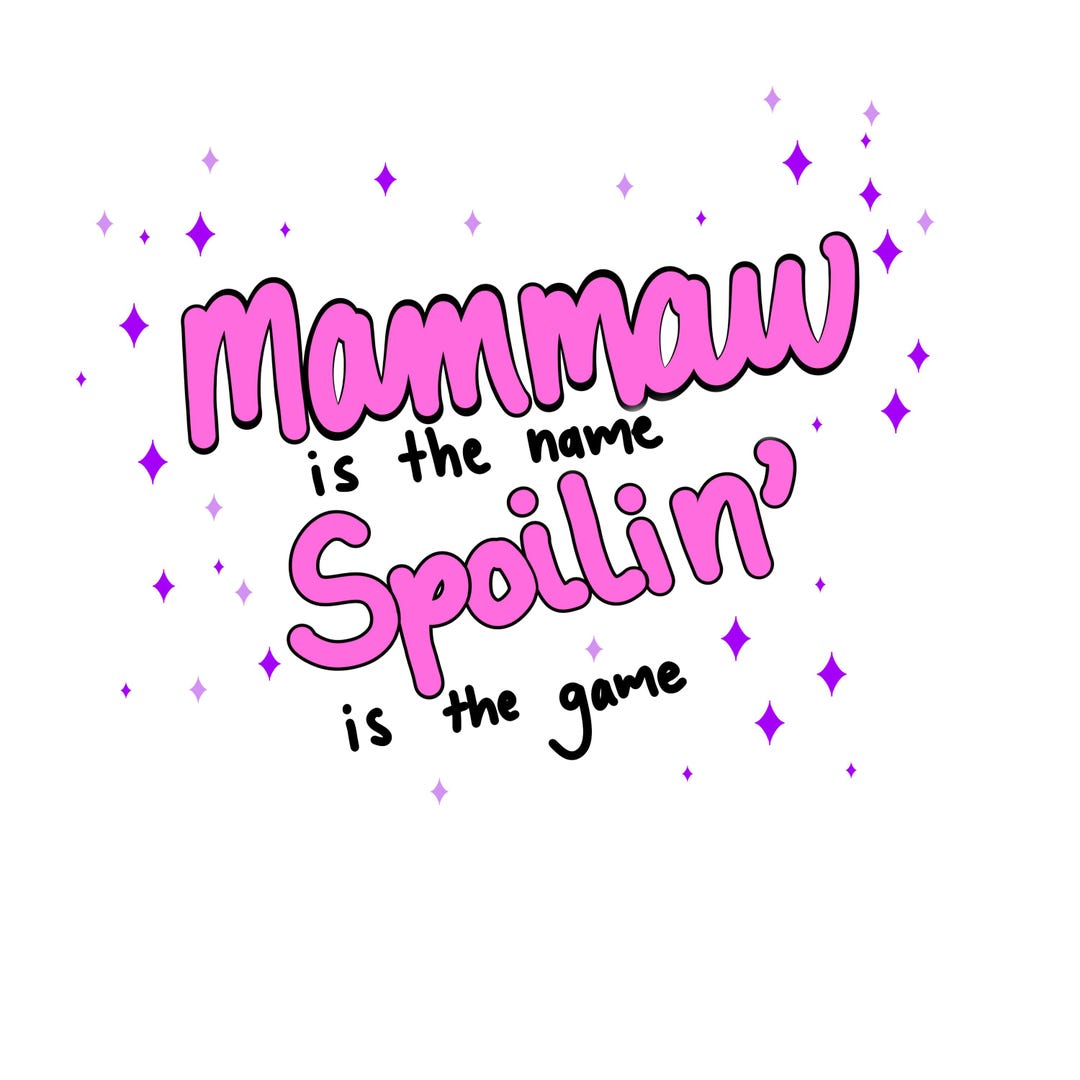 Digital Download Pattern for Sublimation Mammaw - Etsy