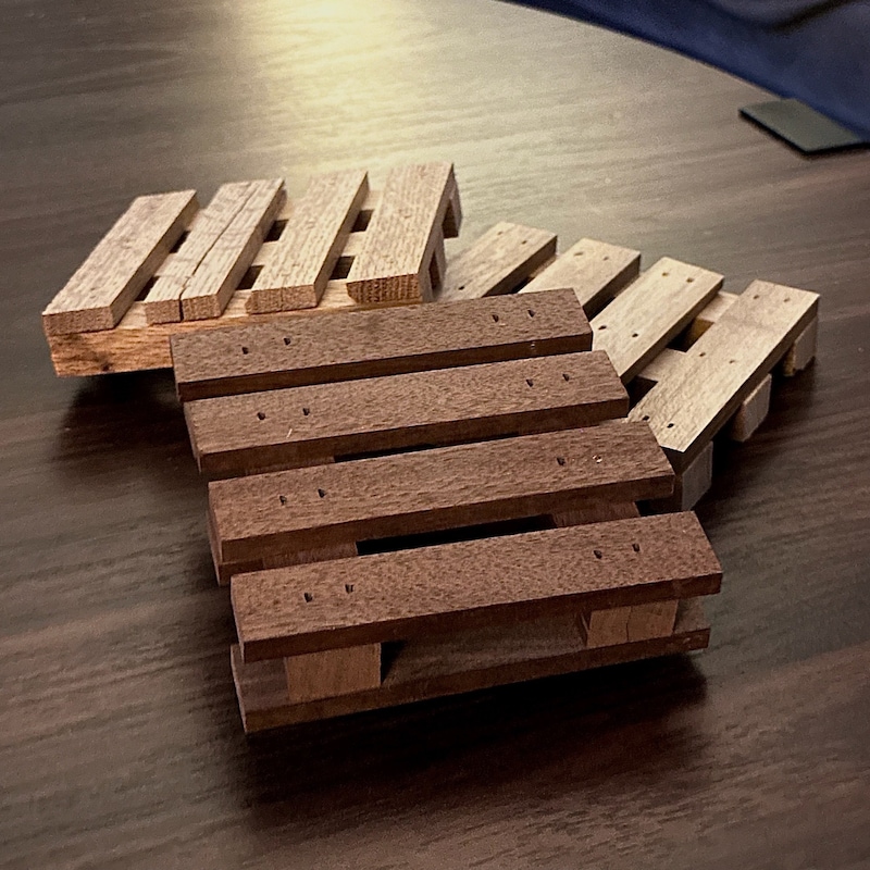 Mini Pallet Coaster - Etsy