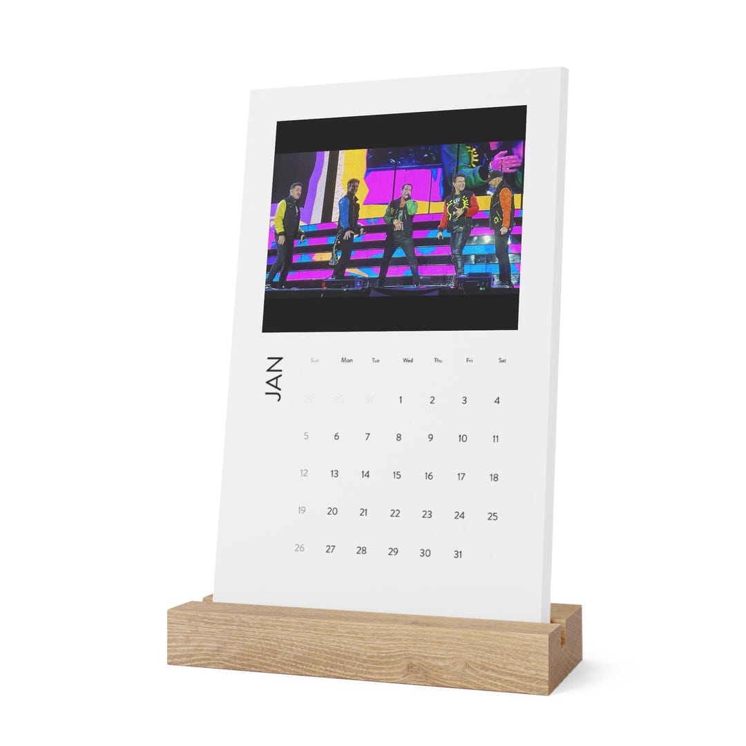 NKOTB Magic Summer Vertical Desk Calendar 2025 - Etsy