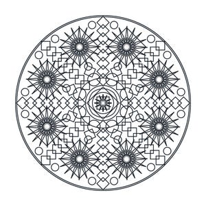 Mandala Coloring Art Therapy Activity - Etsy