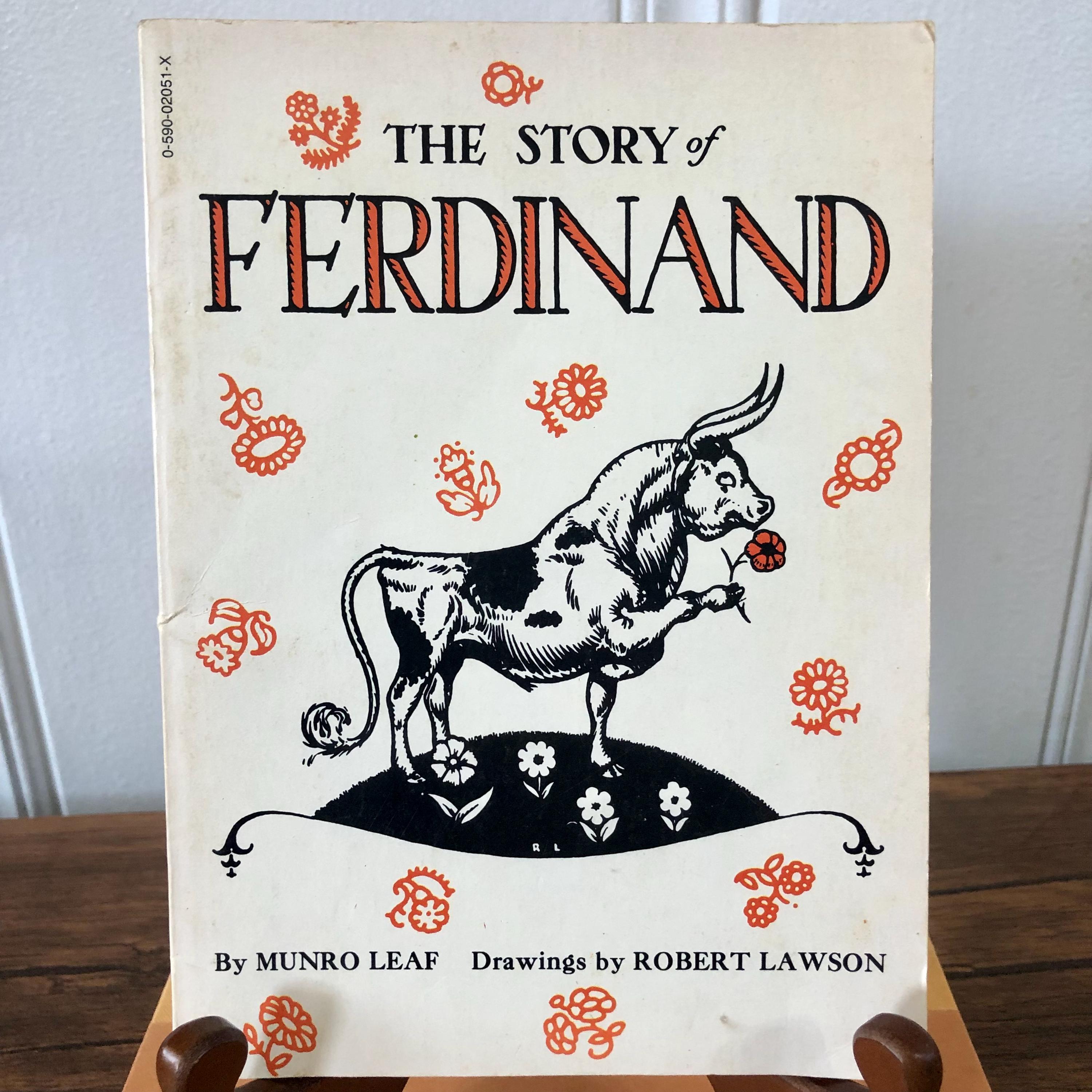 The Story of Ferdinand, Vintage Storybook, 1960s - Etsy