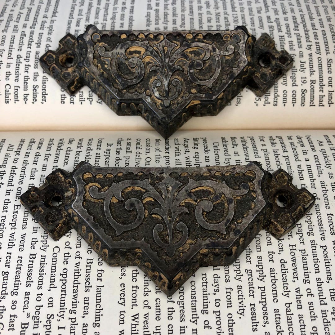Cast Iron Drawer Pull, Vintage Cup Pull, Old World Cabinet Hardware ...