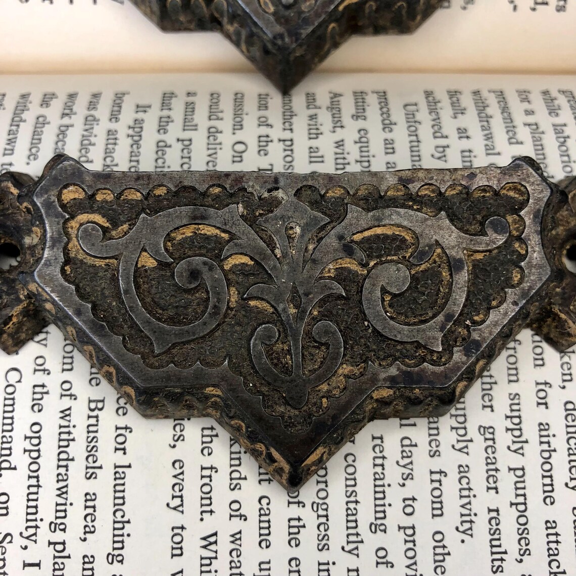 Cast Iron Drawer Pull, Vintage Cup Pull, Old World Cabinet Hardware ...