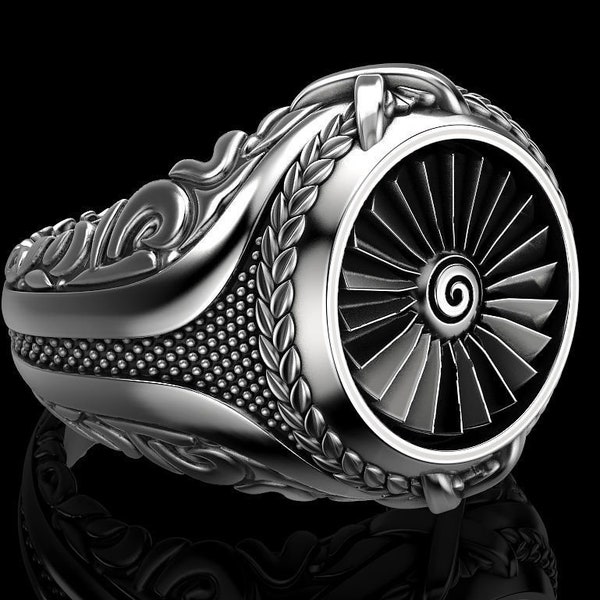 Biker Ring - Etsy