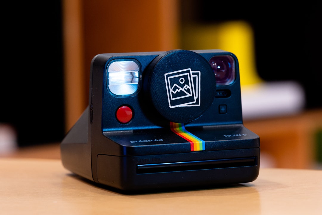 Polaroid Now Plus Lens Cap With Polaroid Print Icon by Fotofoundry - Etsy