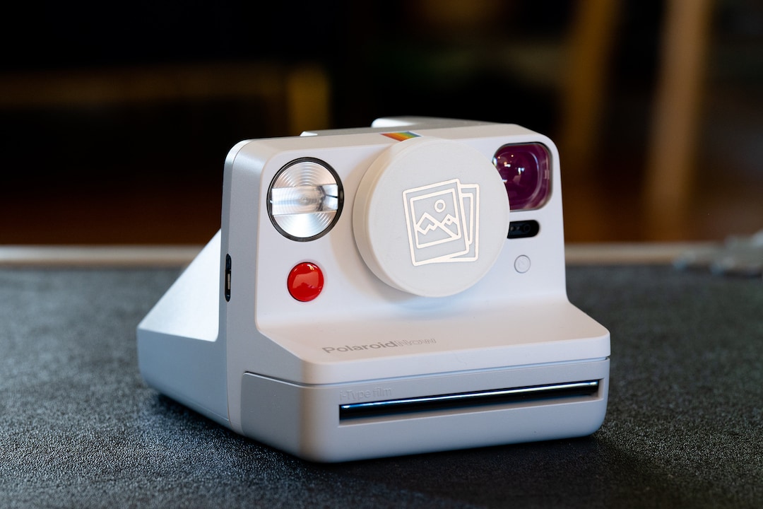 Polaroid Now Lens Cap With Polaroid Print Icon by Fotofoundry - Etsy