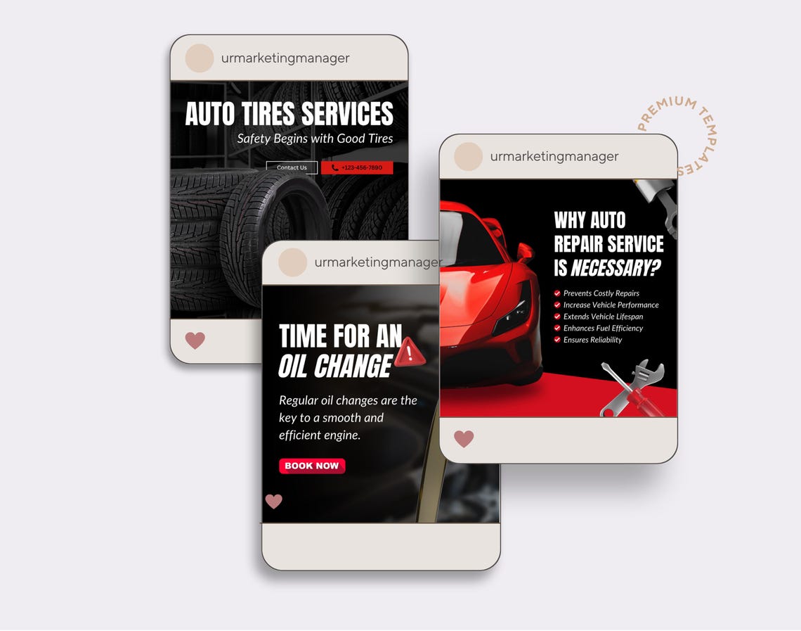 Automotive Car Repair Garage Workshop Car Vehicle Mechanics Auto Repair ...