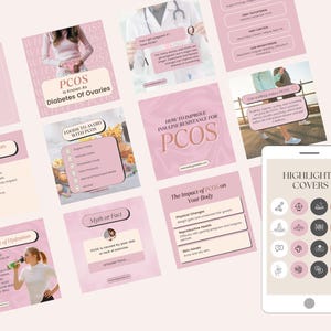 PCOS Polycystic Ovarian Syndrome Female Reproductive Health Wellness ...