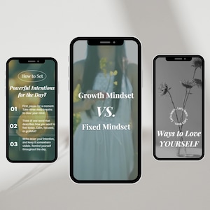 Mindset Coach Instagram Reels Social Media Posts, Life Coach Template ...