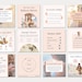55 Christian Life Coach Social Media Templates for Mindfulness, Healing ...