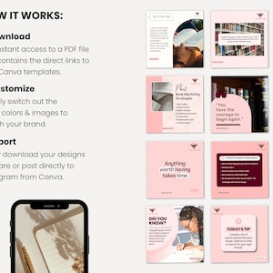 Author Book Writer Bookstagram Book Promotion Book Novel Launch CANVA ...
