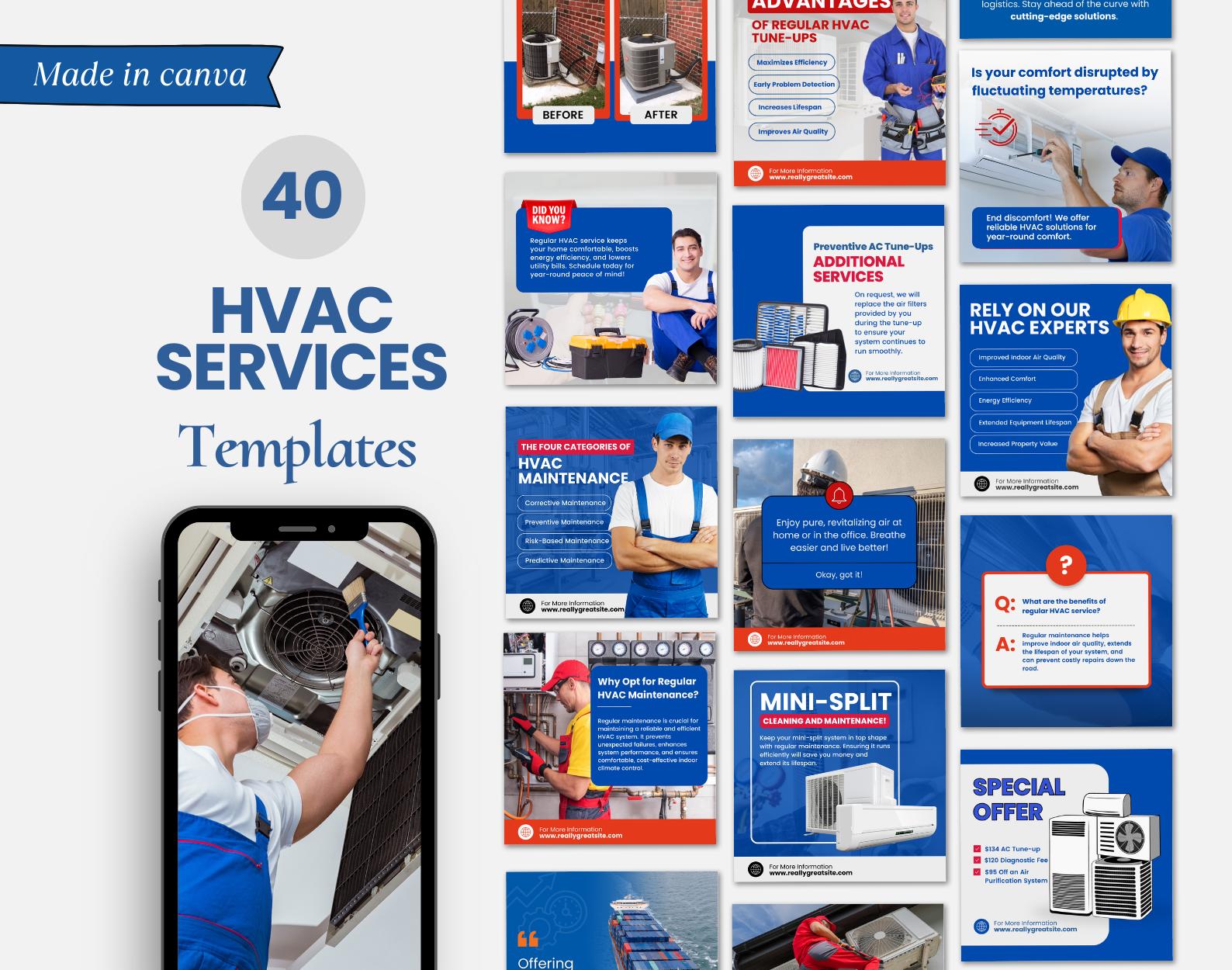The Hvac(heating Ventilation Air Conditioning) Templates, Cooling ...