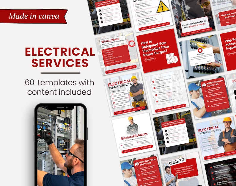 Electrical Electrician Power Supply Light Wiring Technician Expert ...