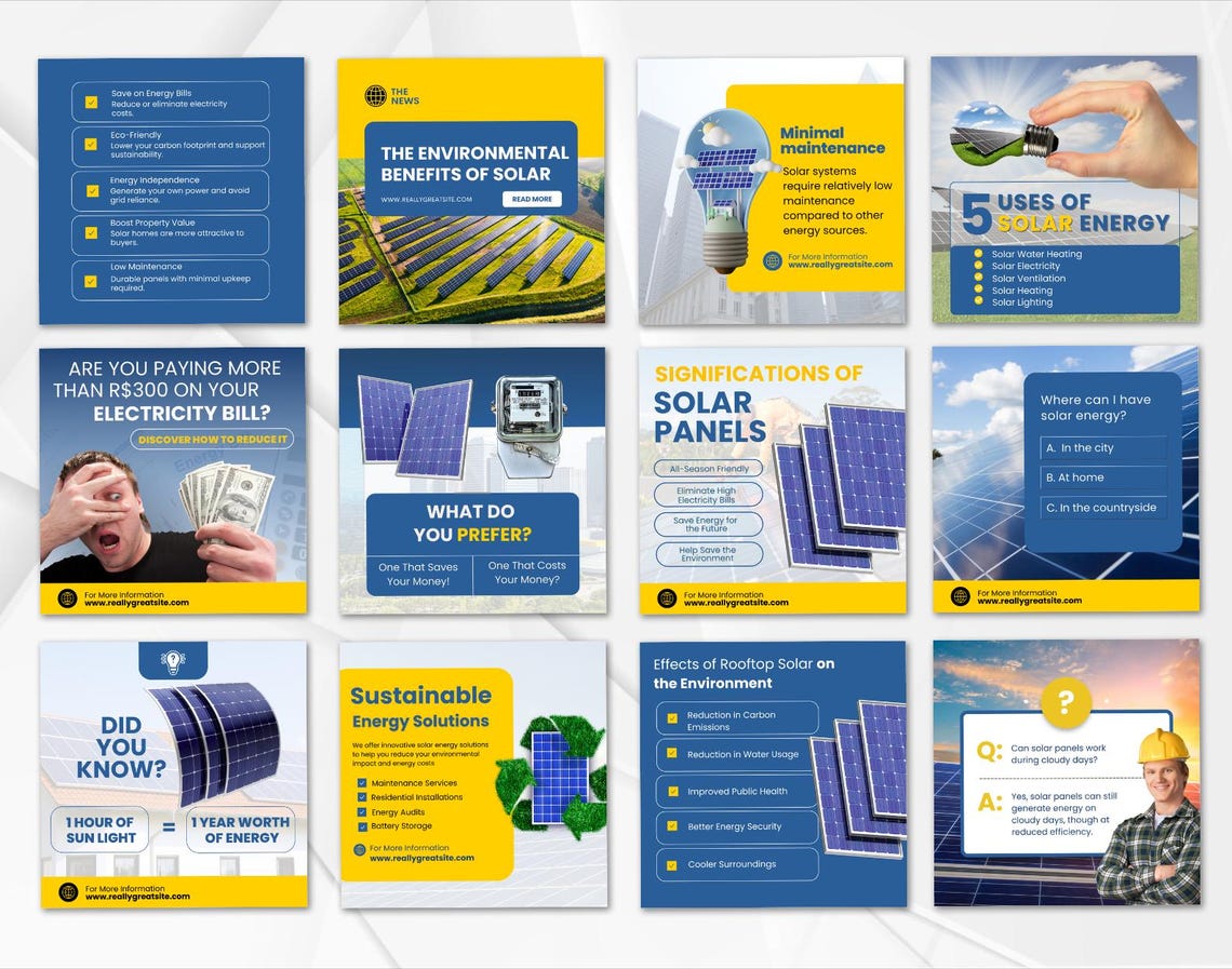 Solar Panel Photovoltaic Cell Electrical Power Green Sun Radiation ...