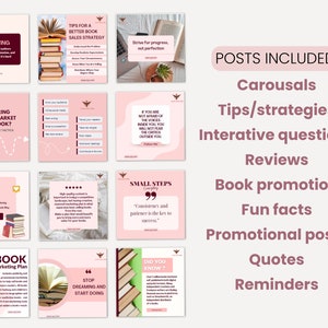 Author Book Writer Bookstagram Book Promotion Book Novel Launch CANVA ...