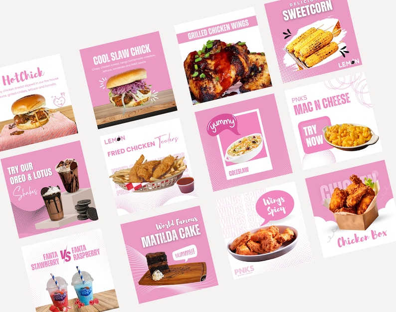 Food and Restaurant Short Videos Teasers Showcase Editable CANVA ...