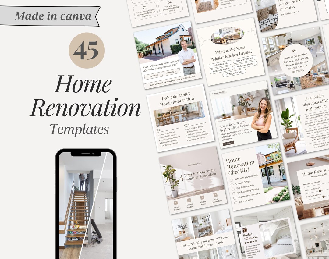 Home Renovation, Remodel, Improvement Project, Interior Design, Real ...