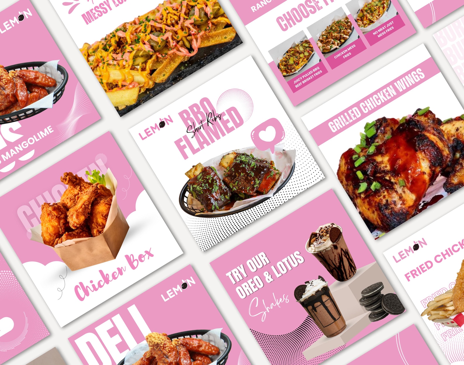 Food and Restaurant Short Videos Teasers Showcase Editable CANVA ...