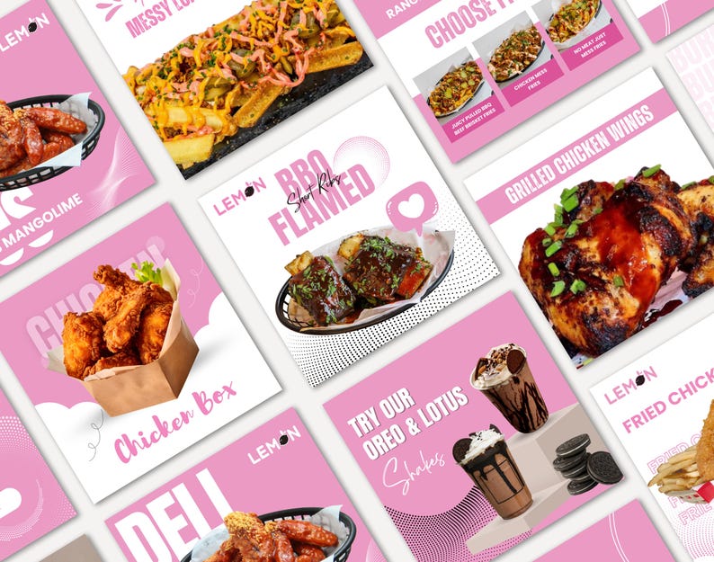 Food and Restaurant Short Videos Teasers Showcase Editable CANVA ...