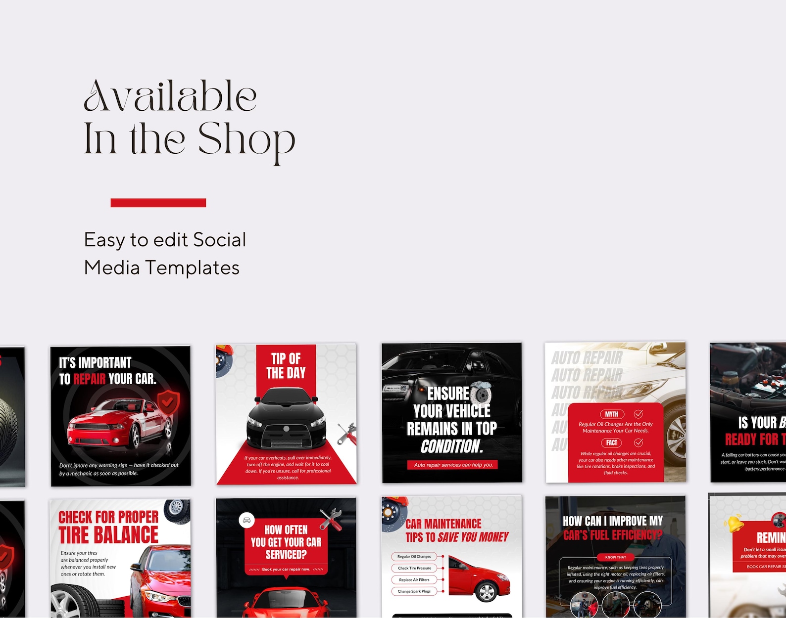 Automotive Car Repair Garage Workshop Car Vehicle Mechanics Auto Repair ...