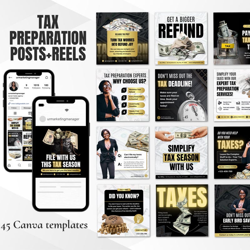 Tax Season Ads - Etsy