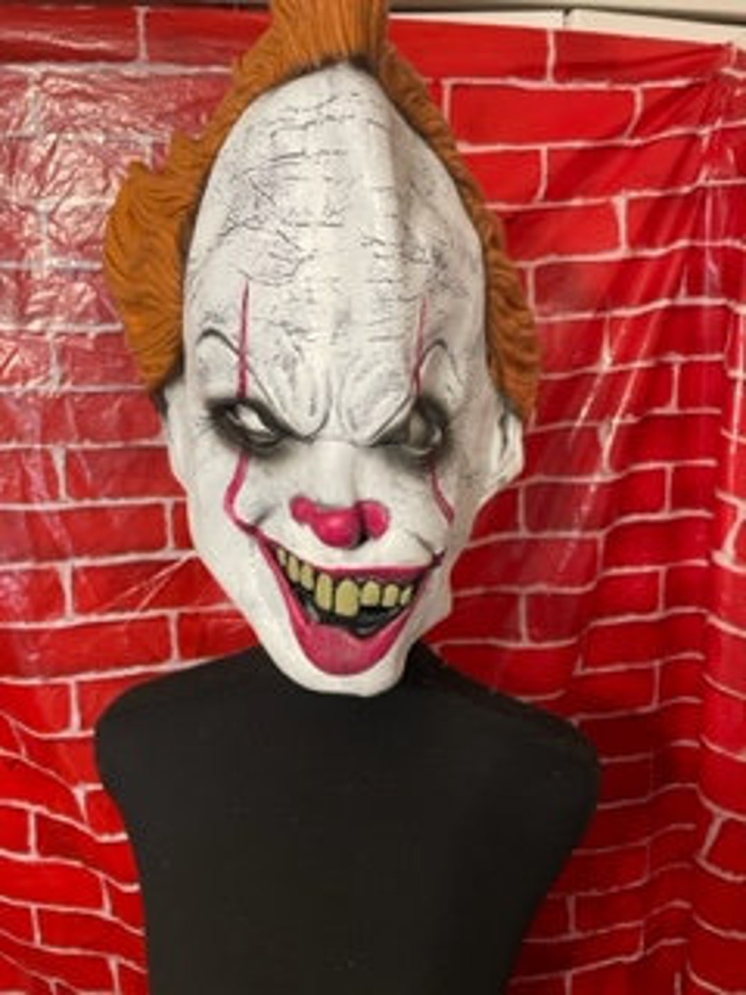 Classic "it" Clown Latex Mask and Latex Gloves - Fits Most - Etsy