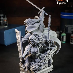 Alucard and Maria Diorama castelvania / Action Figure / Videogames ...