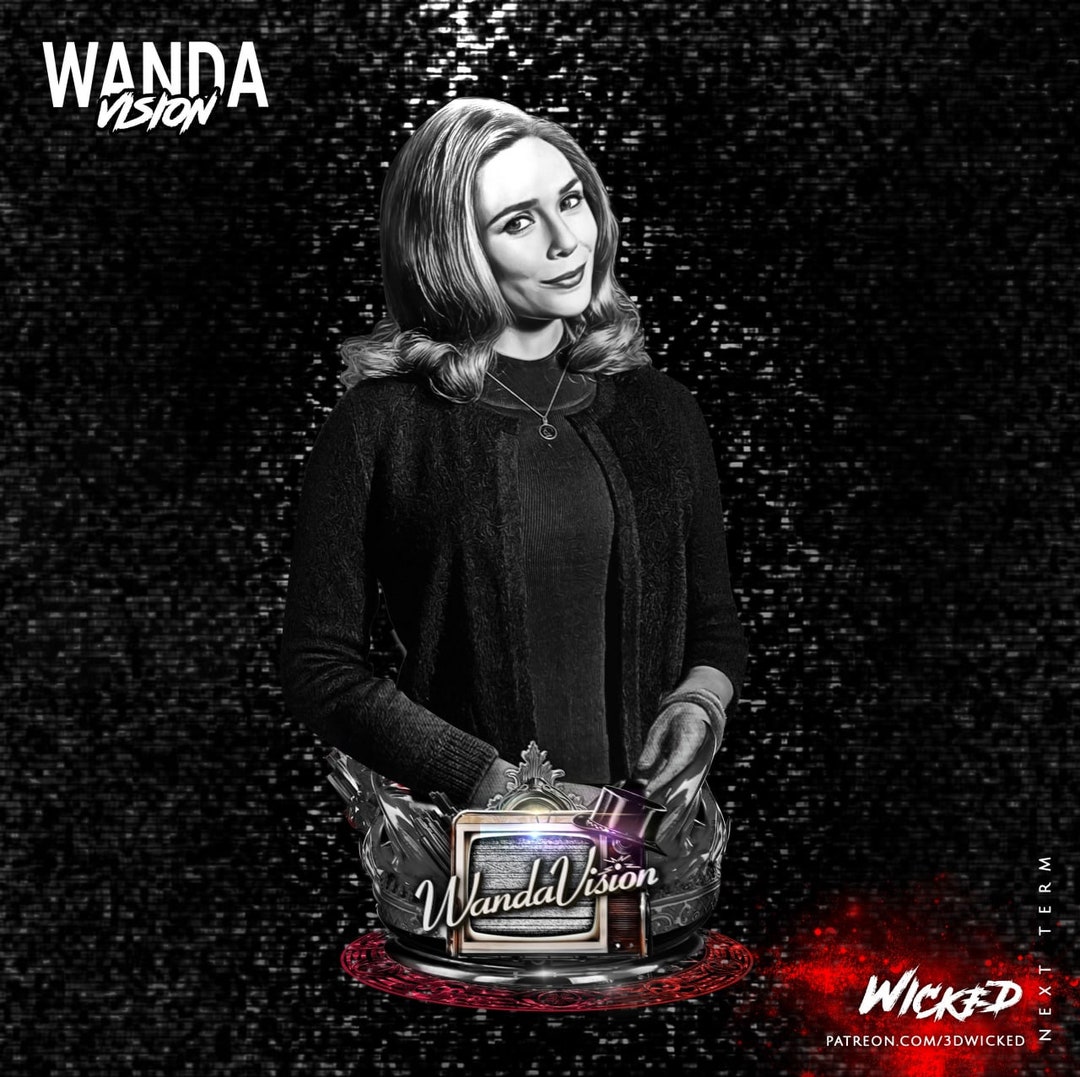 Wanda Bust / Action Figure / Film & TV Series / Resin / Wandavision ...