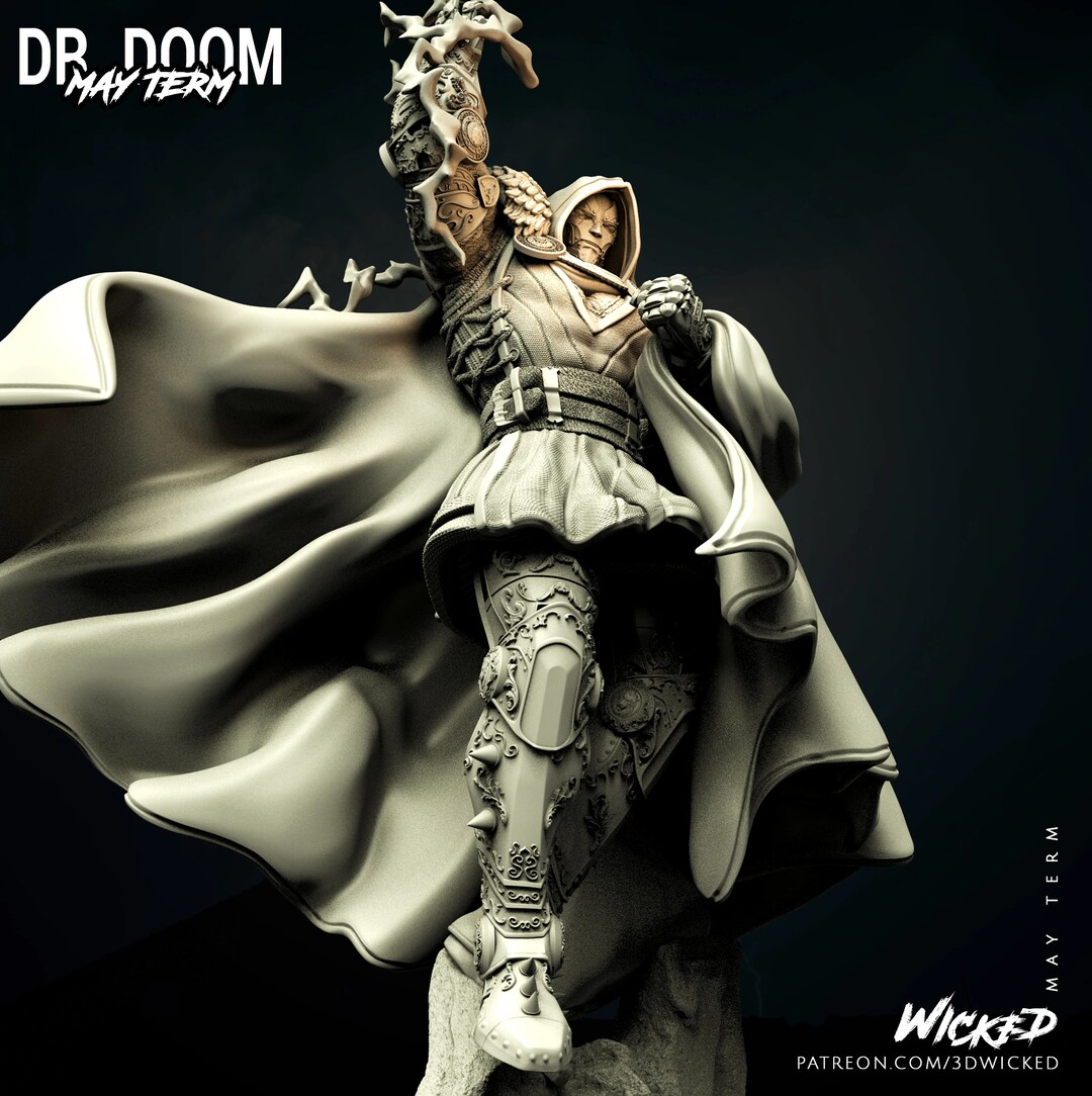 Dr. Doom / Action Figure / Film & TV Series / Resin / Fantastic Four ...