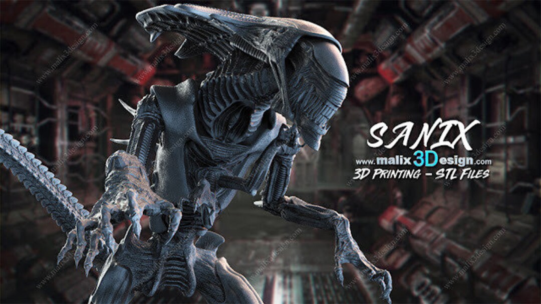 Alien Queen / Action Figure / Film & TV Series / Resin / Alien / 3D ...