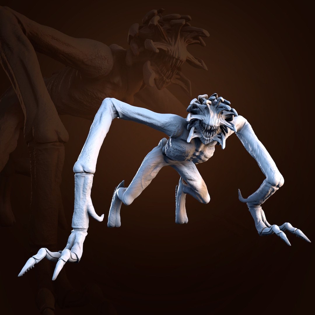 Monster From the Movie a Quiet Place / Action Figure / Film & TV Series ...