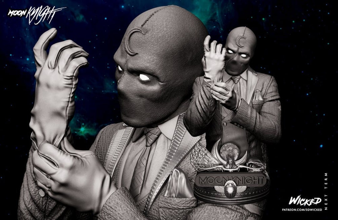 Mr. Knight bust / Action Figure / Film & TV Series / Resin / Marvel ...