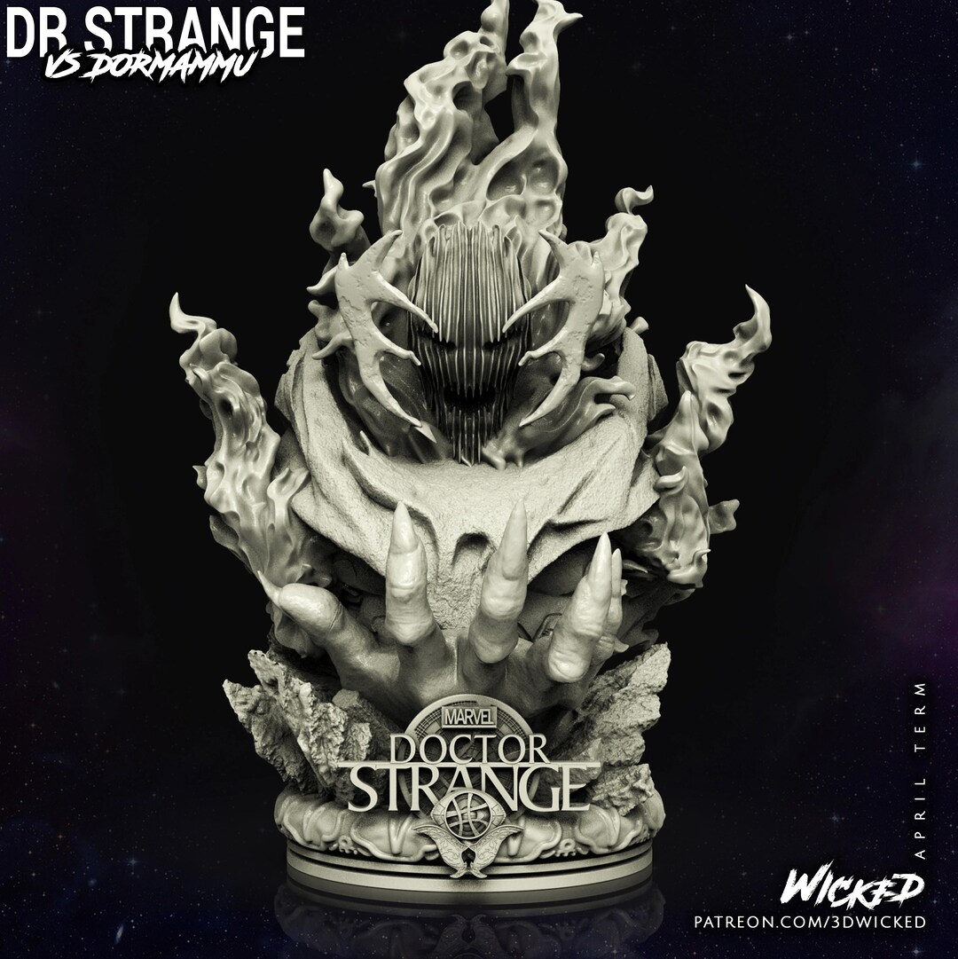 Dormammu bust / Action Figure / Film & TV Series / Resin / Doctor ...
