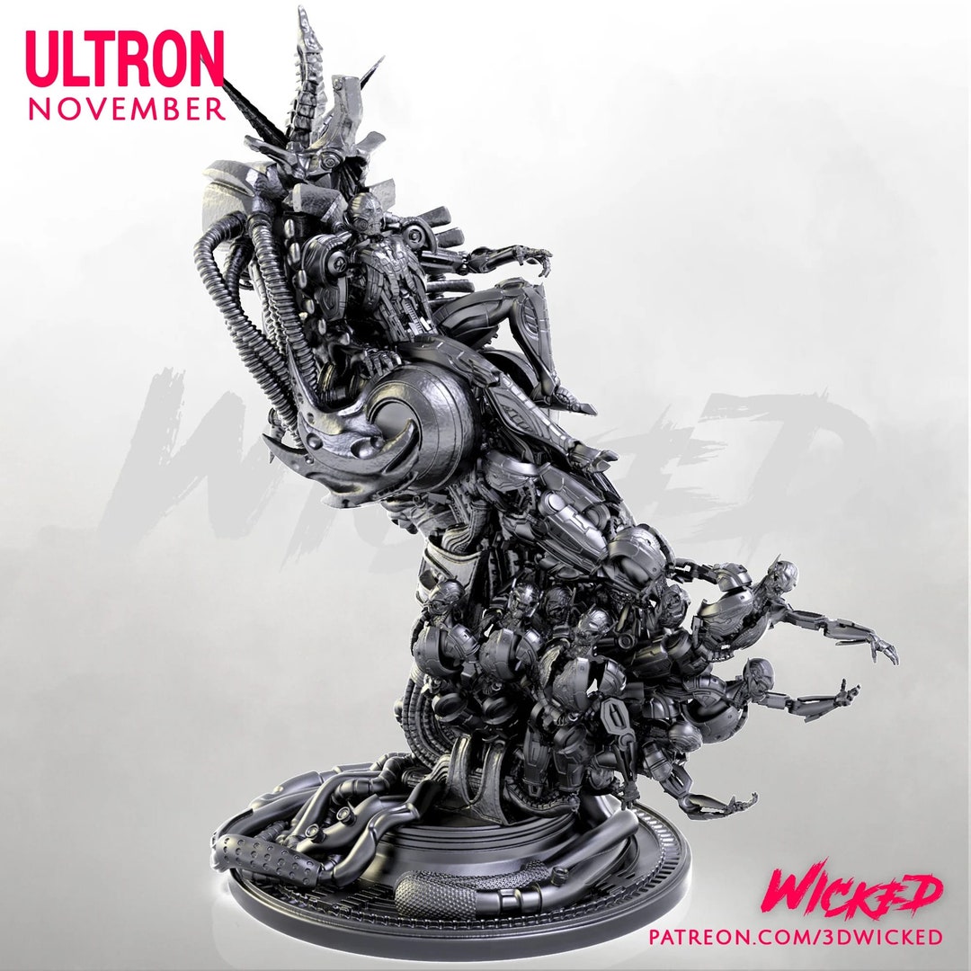 Ultron / Action Figure / Film & TV Series / Resin / Marvel / Avengers ...