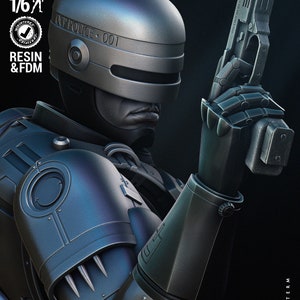 Robocop Bust / Action Figure / Film and TV Series / Resin / Robocop ...