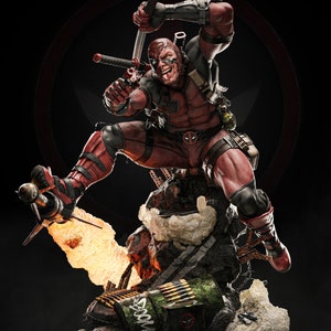 Deadpool / Action Figure / Film & TV Series / Resin / Deadpool / 3D ...