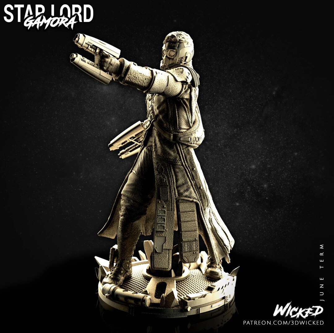 Star Lord / Action Figure / Film & TV Series / Resin / Guardians of the ...