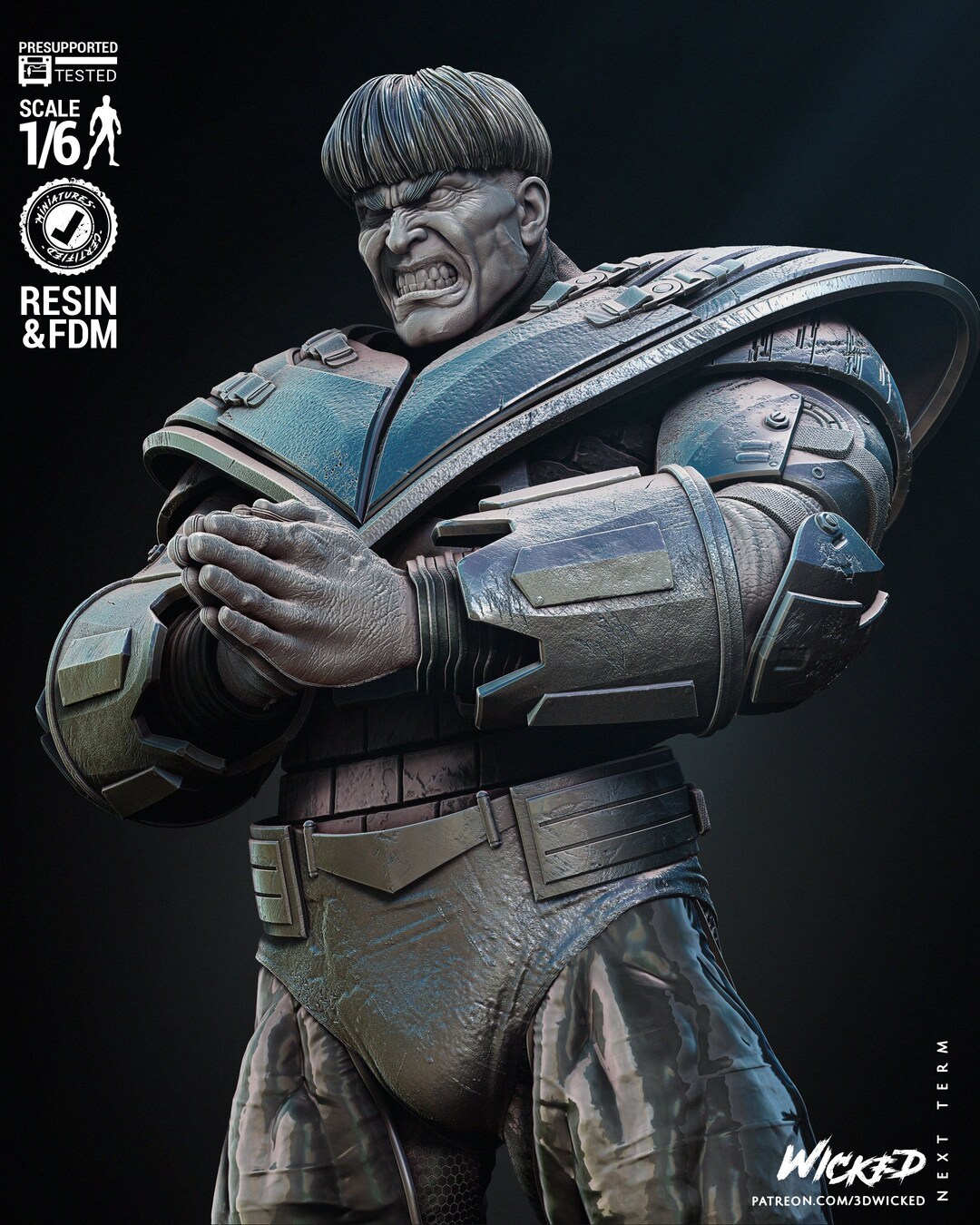 War / Action Figure / Film & TV Series / Resin / Marvel Comics / 3D ...