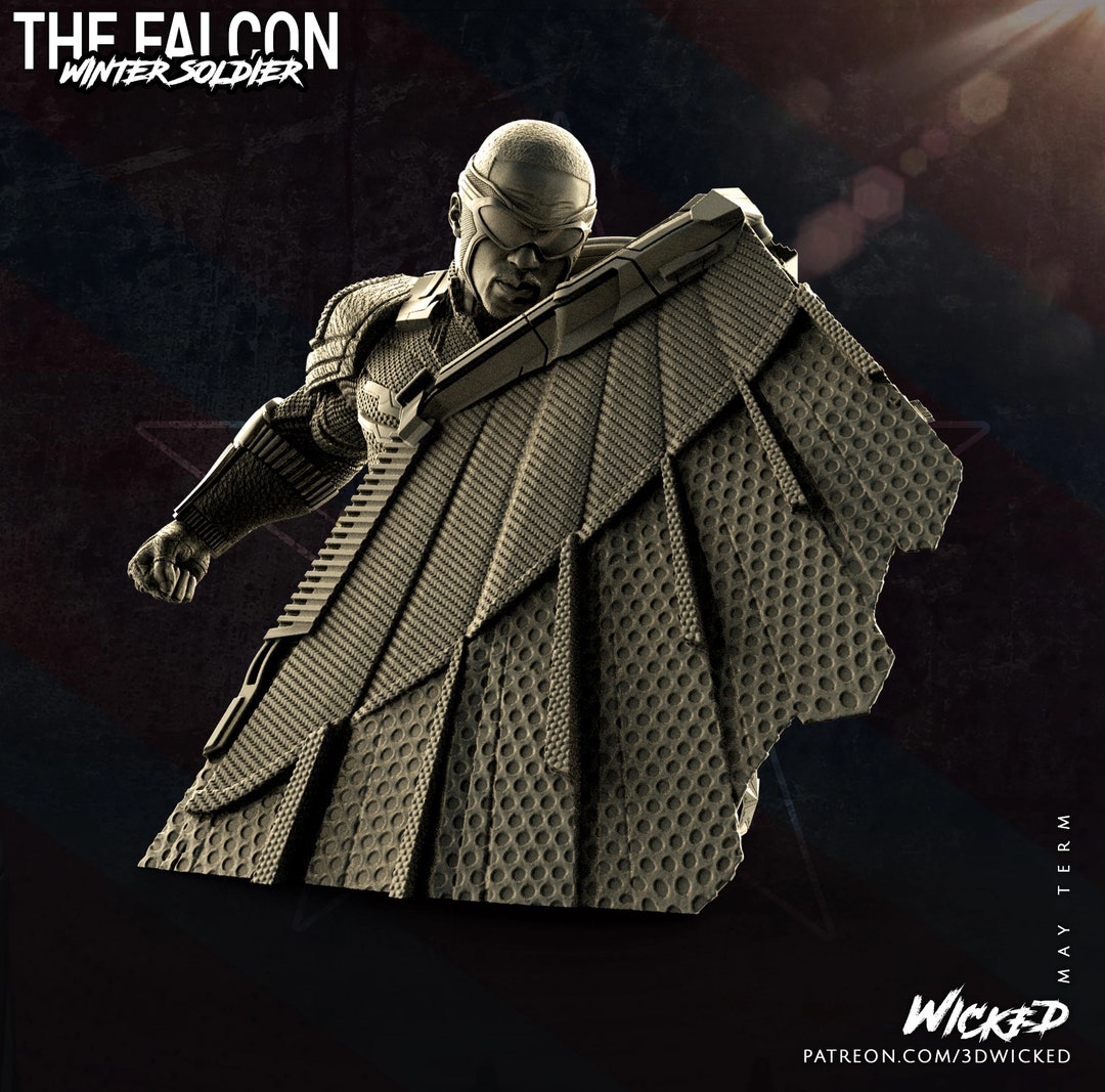 Falcon bust / Action Figure / Film & TV Series / Resin / the Falcon and ...