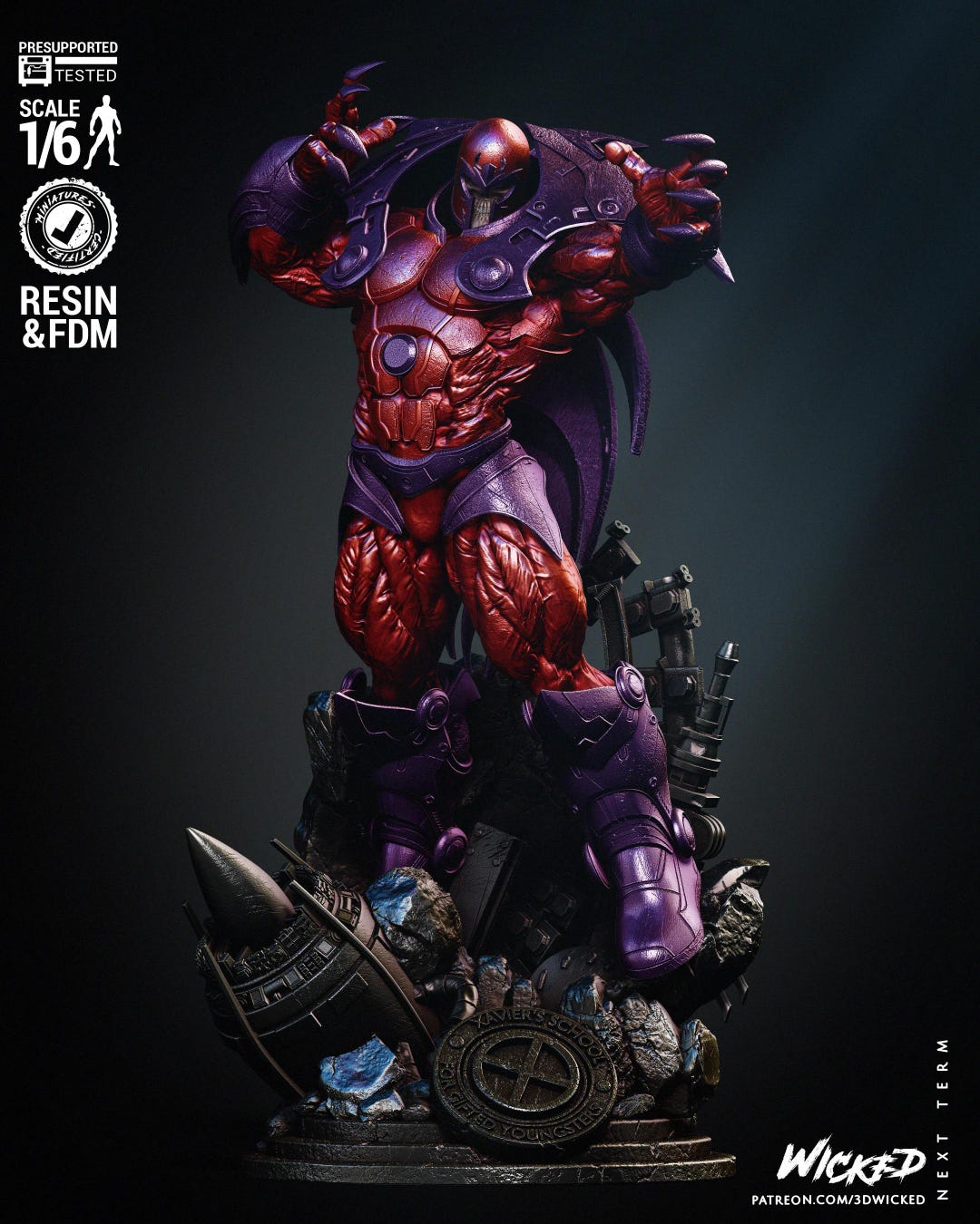 Onslaught / Action Figure / Film & TV Series / Resin / X-men / 3D Model ...