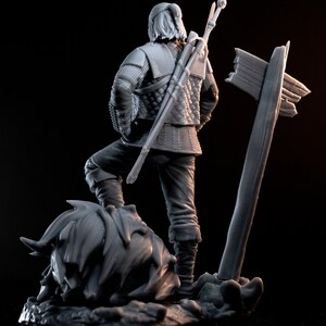 Vesemir / Action Figure / Videogames / Resin / the Witcher / 3D Model ...