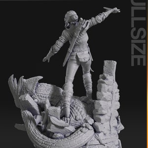 Ciri / Action Figure / Videogames / Resin / the Witcher / 3D Model - Etsy