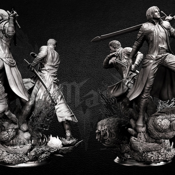 Devil May Cry Dante 3d - Etsy