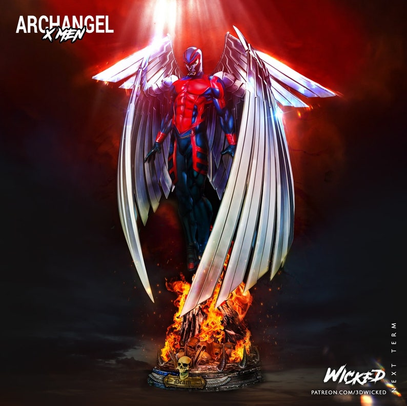 Archangel / Action Figure / Film & TV Series / Resin / X-men / - Etsy