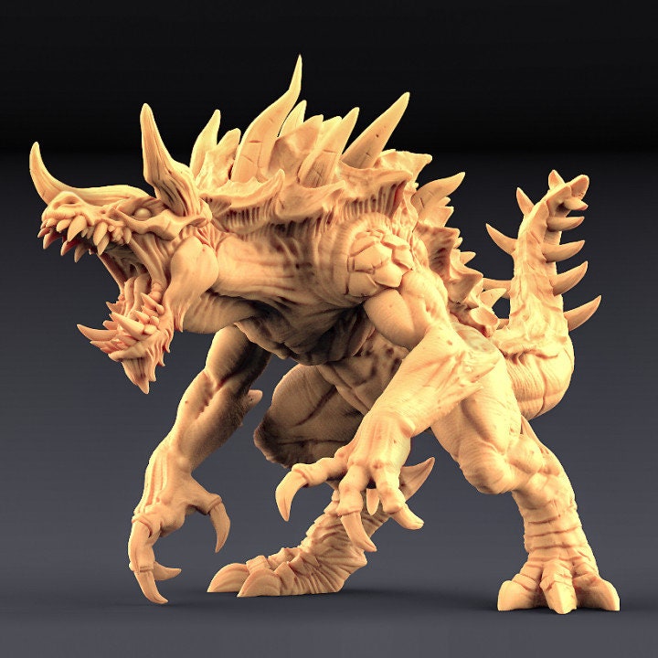 Tarasque / Artisan Guild / Resin / Miniatures / Dnd / Fantasy - Etsy