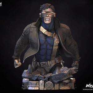 Cyclops bust / Action Figure / Film & TV Series / Resin / X-men / 3D ...