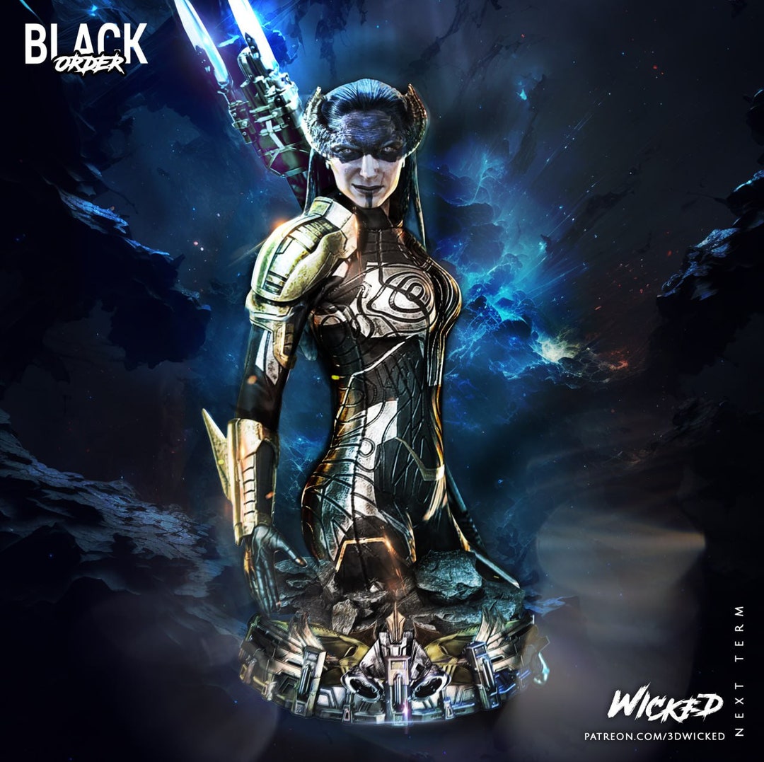 Proxima Midnight bust / Action Figure / Film & TV Series / Resin ...