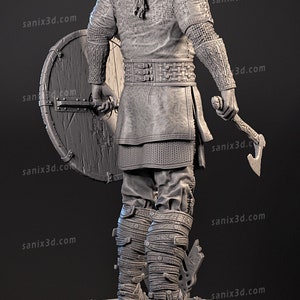 Ragnar Lothbrok / Action Figure / Film and TV Series / Resin / PLA ...