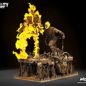 Scorpion Vs Sub Zero Diorama TOASTY / Action Figure / Videogames ...